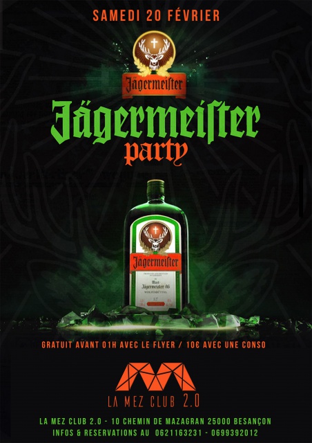 25 - Jagermeister Party @ La Mez Club 2.0 le 20/02/2016 - Clubxtrem.net